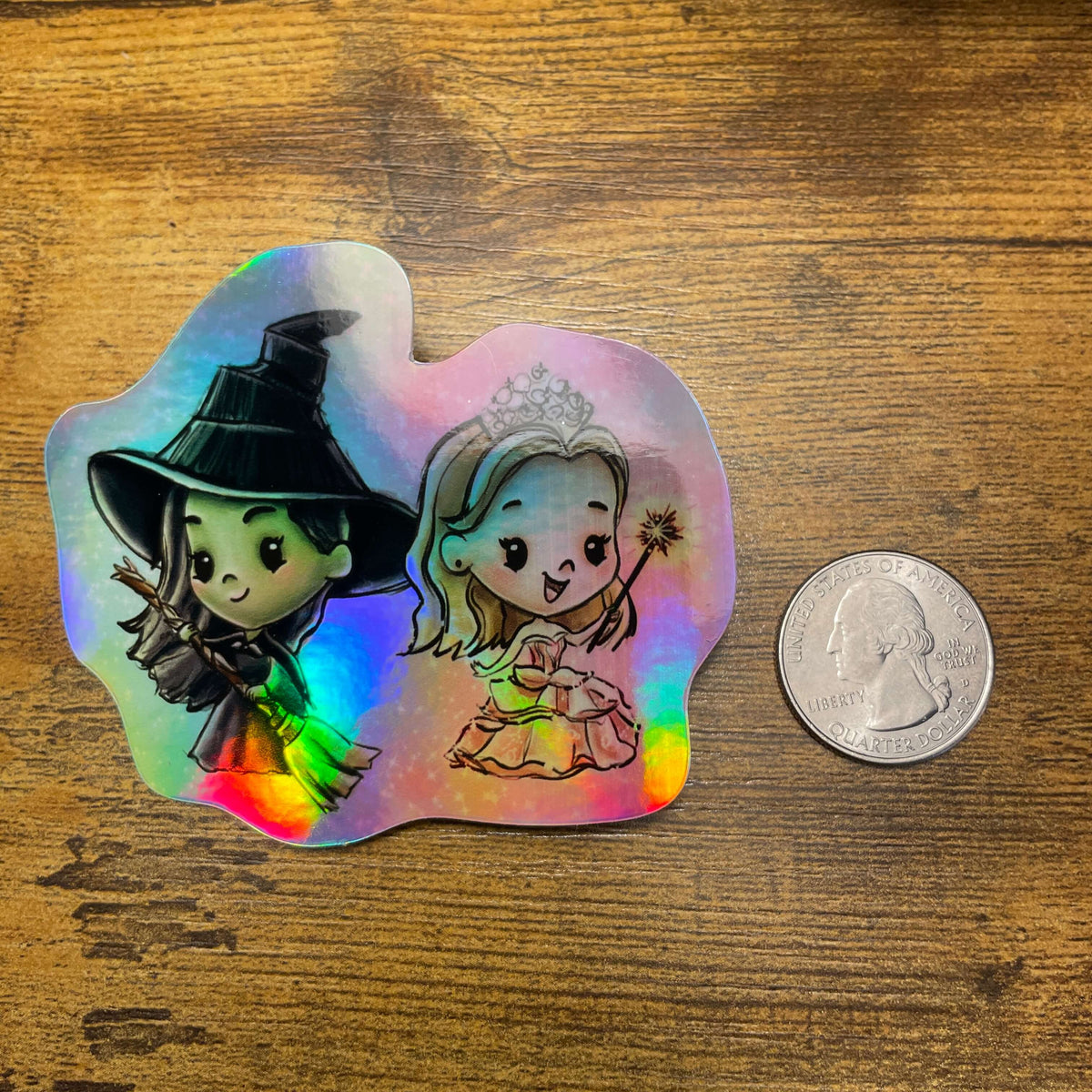 Wicked Vinyl Sticker Holographic – Kathlene's Creations
